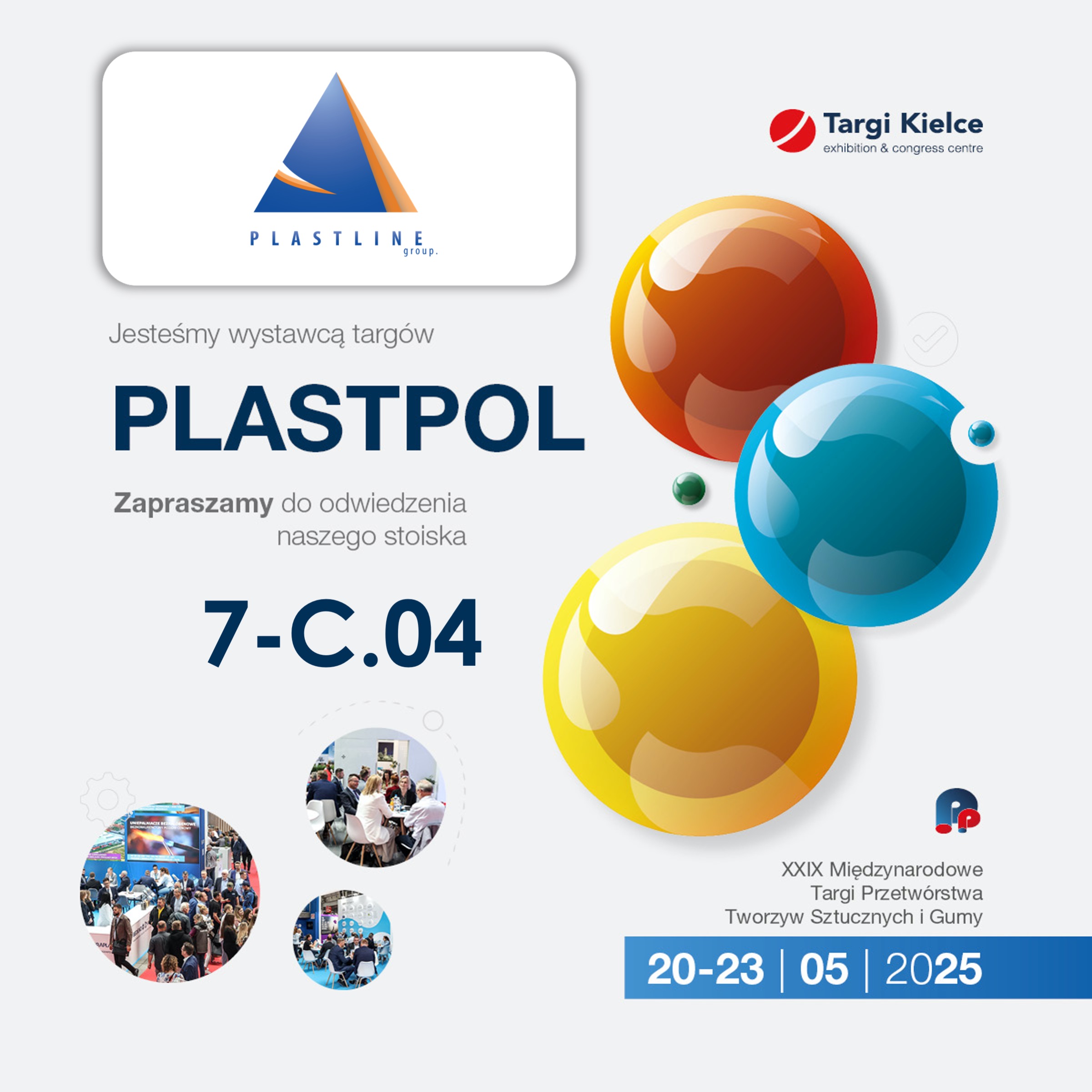 Zapraszamy na targi PLASTPOL2025! - Plastline